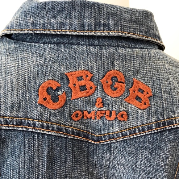 CBGB | Jackets & Coats | Cbgb Denim Jacket | Poshmark